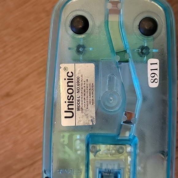 unisonic | Accents | Unisonic Vintage Clear Telephone 98s The Breakfast ...